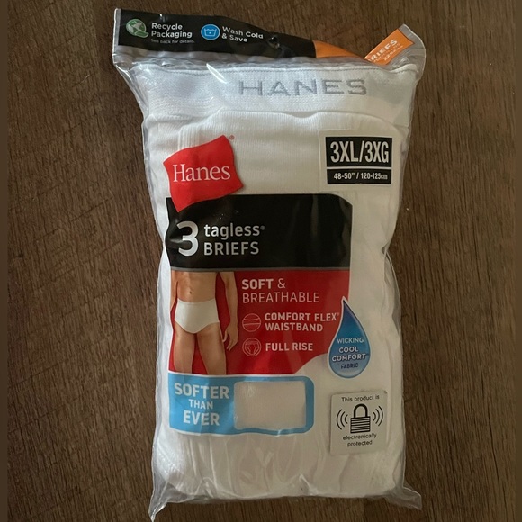 Hanes | Underwear & Socks | Mens Hanes 3x Briefs Underwear | Poshmark